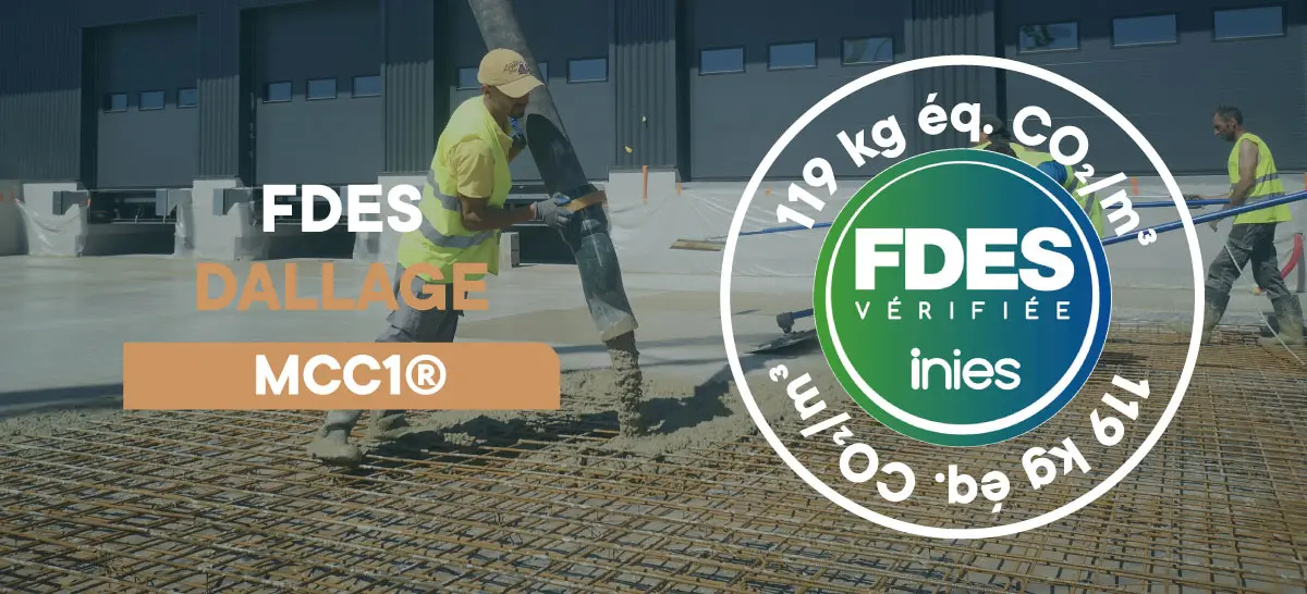 [ New EPD slab ]: 119 kg CO₂e/m³, a verified carbon footprint for your ...